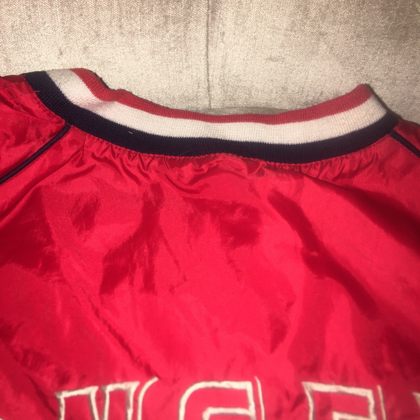 MLB Men’s Red Los Angeles Angels Anaheim Baseball Windbreaker Jacket ...