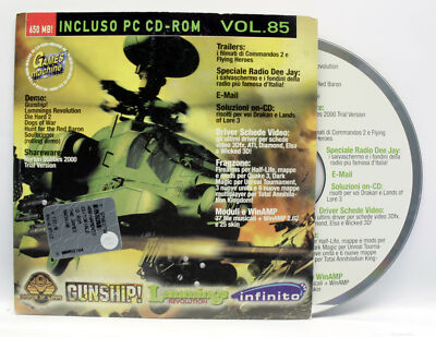 THE GAMES MACHINE CD ROM VOL. 85 ALLEGATO TGM N. 131 PC DEMO CD ED ...