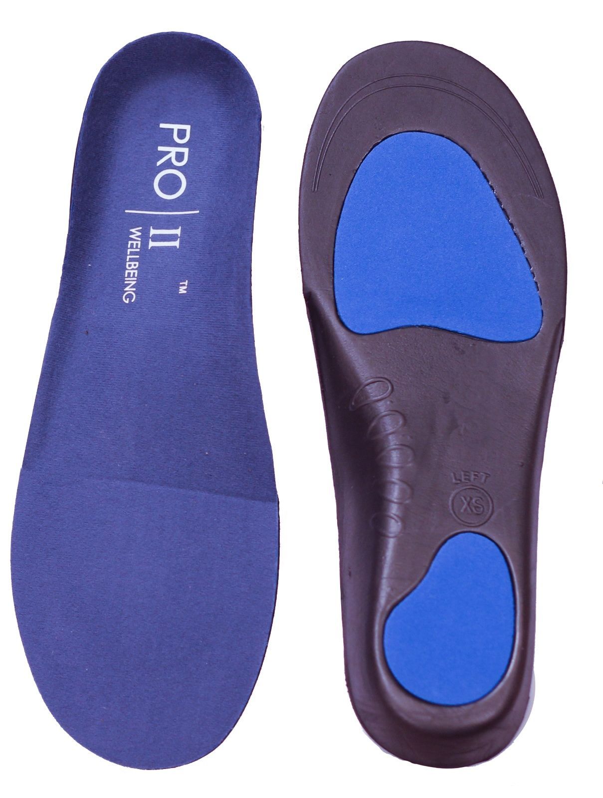 Pro11 BL Orthotic Insoles for Back & heel Pain treatment of Plantar ...