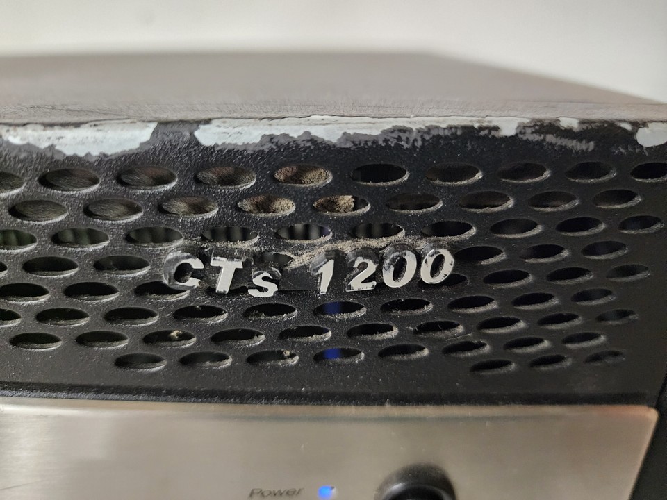 Crown CTS-1200 Two Channel Power Amplifier | eBay