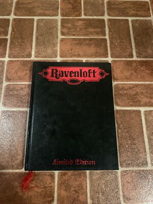 Ravenloft Limited Edition 1867 Of 3000 Codex Guide Manual Hardcover ...