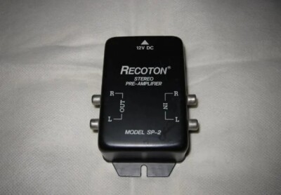 Recoton Stereo Pre-Amplifier RCA In / Out Model SP-2 | eBay