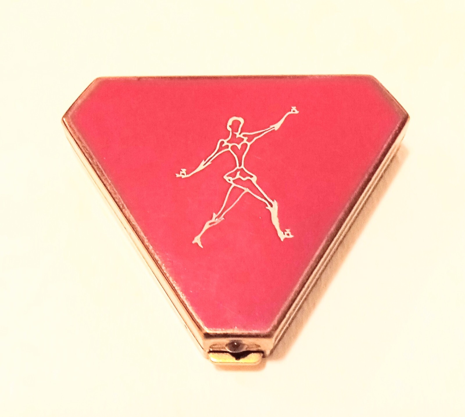 Schiaparelli Vintage Enameled Rouge Compact late 1940s, Pink | eBay