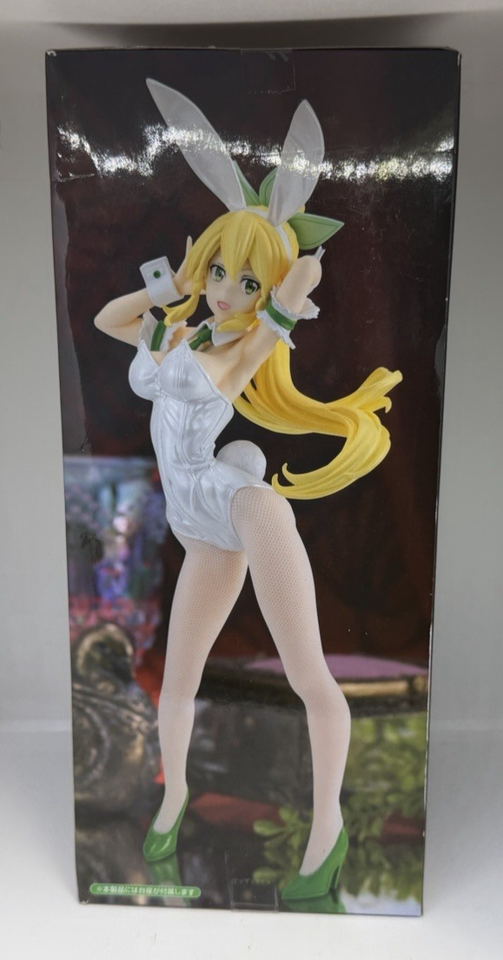 Sword Art Online BiCute Bunnies Bunny Figure Leafa White ver FuRyu | eBay