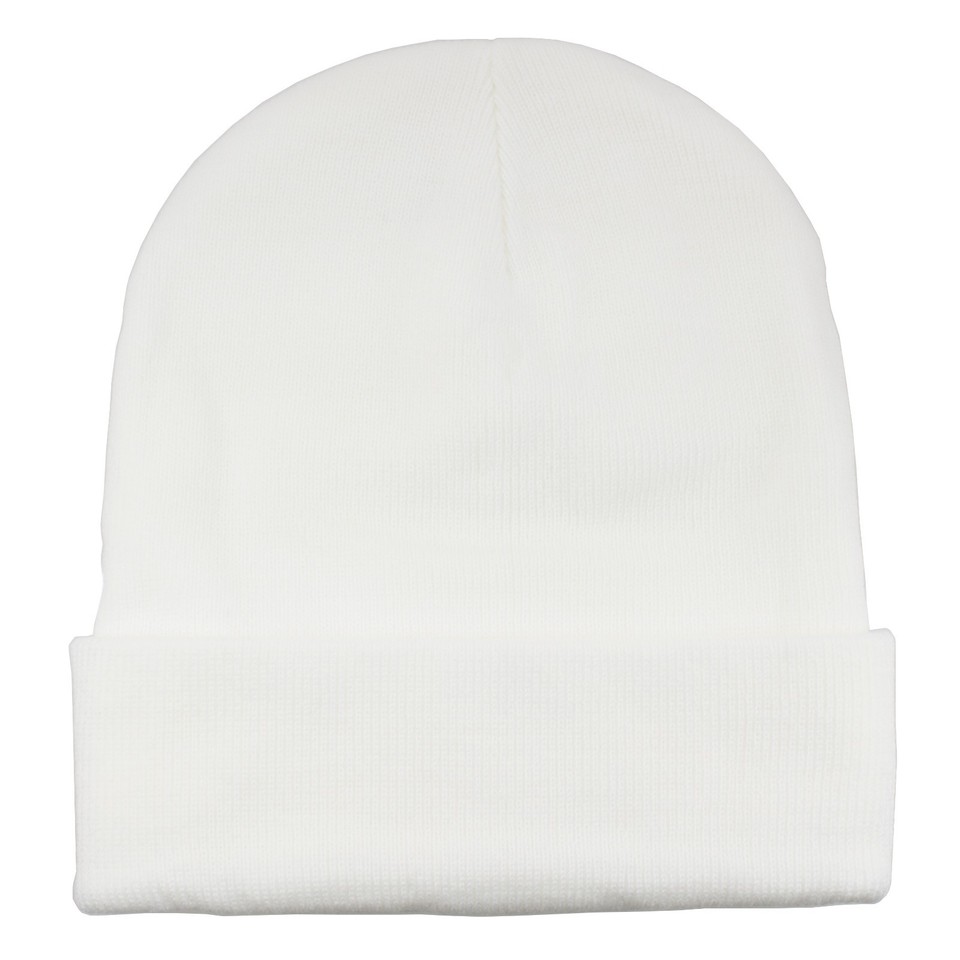 Unisex Plain Warm Knit Beanie Hat Cuff Skull Ski Cap | eBay