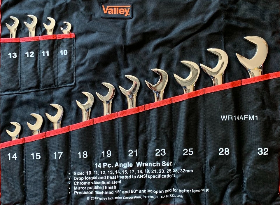 14pc Combination Angle Wrench Set METRIC | eBay