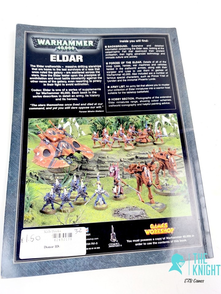 Warhammer 40k Codex Codexes Army Books Multilisting 2nd 3rd 6th ...