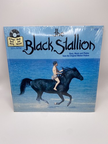 The Black Stallion 33 Vinyl Album Read Along Book 7” new/sealed | eBay