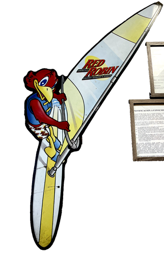 Vintage Red Robin Restaurant collectible sign | eBay