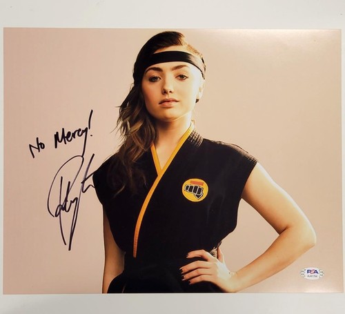 Peyton List signed "No Mercy" 11x14 photo Cobra Kai autograph ...