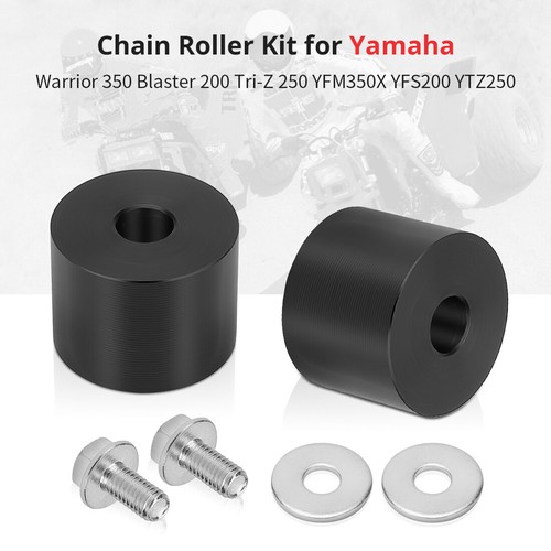 For Yamaha Warrior YFM350 Upper Lower Chain Roller Set Kit Black 30X ...