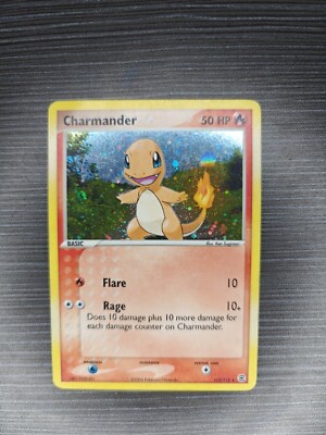 Charmander Ex FireRed and LeafGreen 113/112 Secret Rare Holo 2004 ...