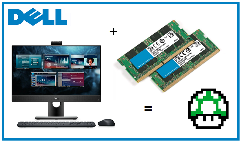 32GB -2x16GB Memory RAM Upgrade for Dell OptiPlex 7490 ALL IN ONE AIO ...