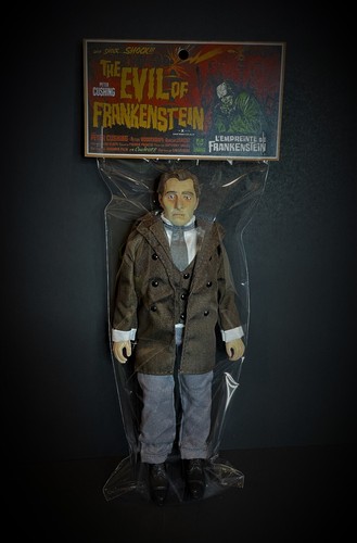 Baron Frankenstein Custom Action Figure Hammer Peter Cushing Mego Evil ...