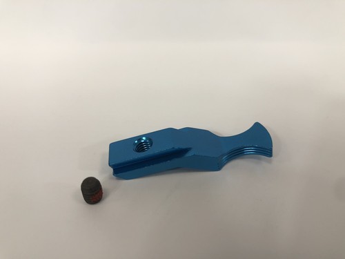 New Aluminum, Bright Blue 1911 Slide Racker W/ Set Screw For Left ...