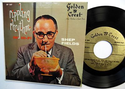 SHEP FIELDS 45 Rippling Rhythm GOLDEN CREST 1950's Instrumental EP w160 ...
