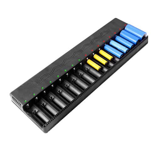 16 slot charger fast charging f 26650 217 0 16340 14500 battery 4 slot ...