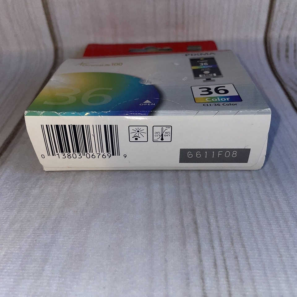 Genuine New Canon Pixma 36 Color Ink Tank Cartridge CLI-36 Color | eBay