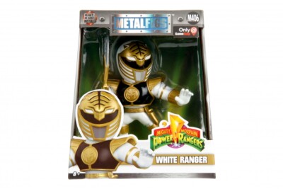 Jada Toys Power Rangers 4" White Ranger Metals Die-Cast AF Gamestop ...