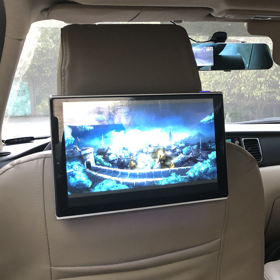 Headrest With TV Monitor For Toyota Android 1080P 4K WiFi Car Video ...