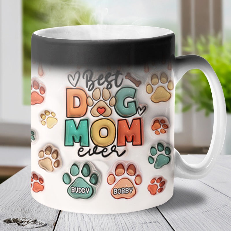 Eat Drink And Be Merry - Dog & Cat Personalized Custom 3D Inflated ...