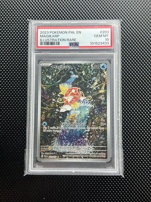 Magikarp Illustration Paldea Evolved 203/193 Sv02 PSA 10 | eBay