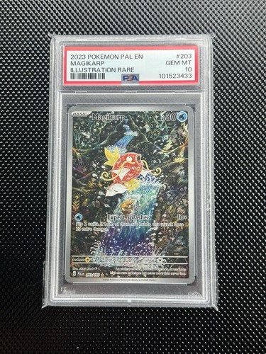 Magikarp Illustration Paldea Evolved 203/193 Sv02 PSA 10 | eBay