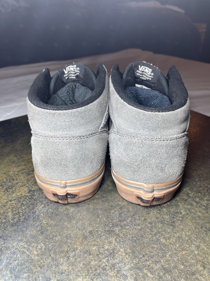 Vans Smoke Gray/Black Half Cabs Gum Sole Size 11.5 | eBay