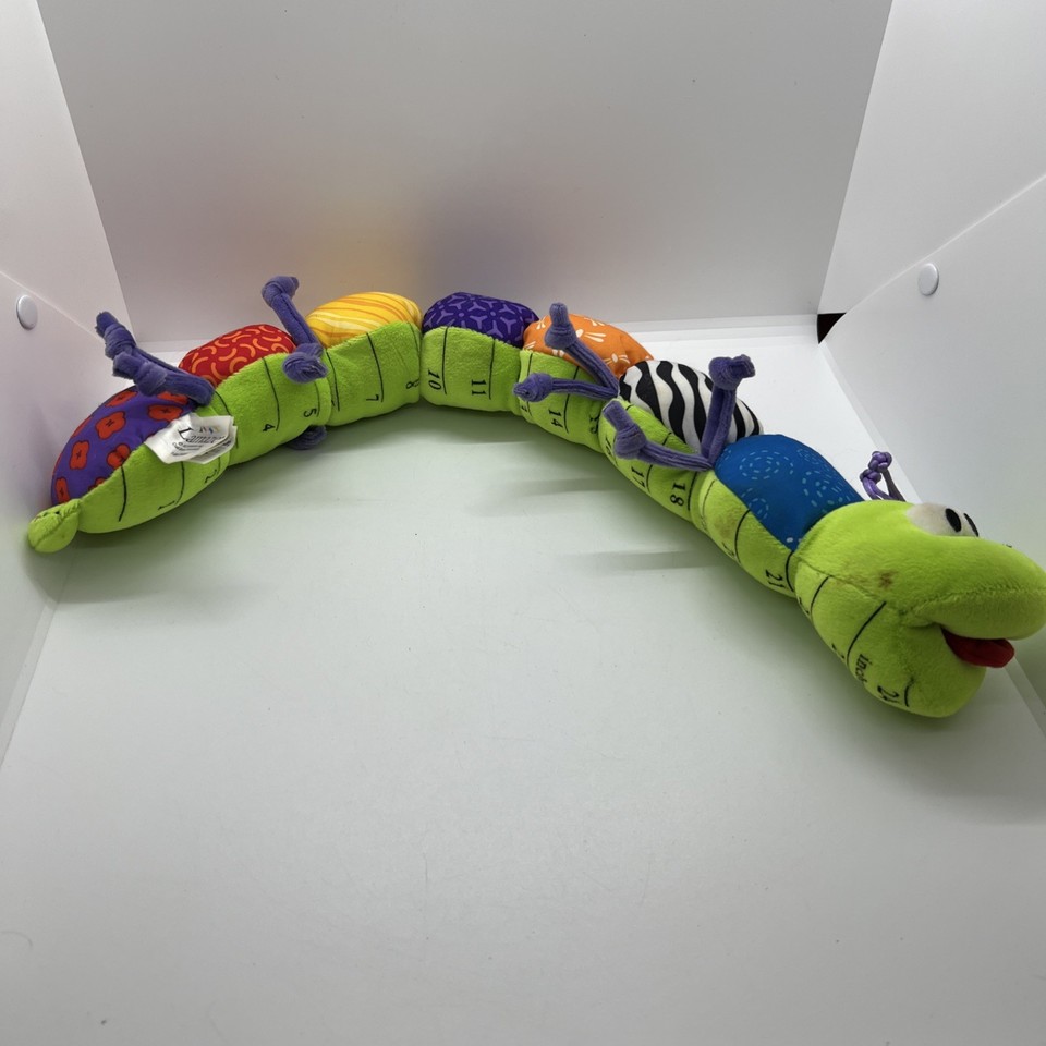 Lamaze Musical Inchworm Plush Toy Baby Developmental Sensory Learning ...