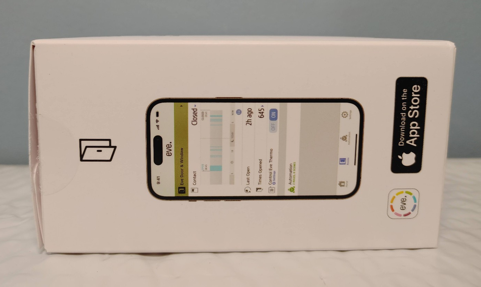 Eve Door and Window Sensor with Matter Over Thread - Wireless Contact ...