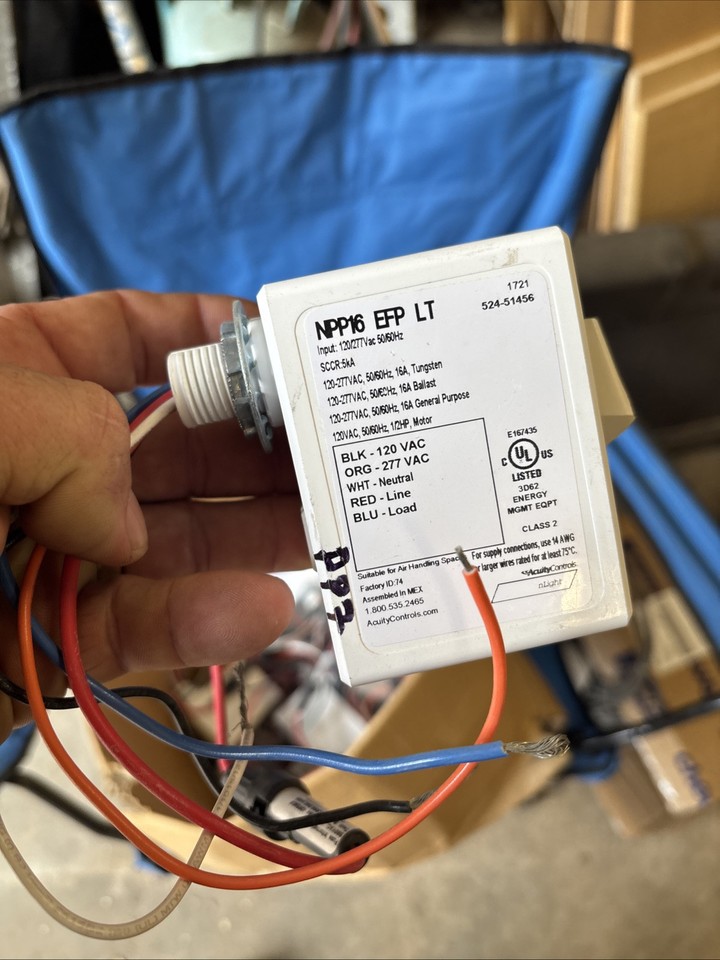 Acuity nLight NPP16 EFP Power Relay Pack | eBay