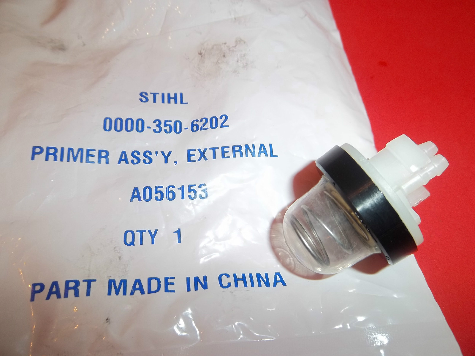 STIHL PRIMER ASSY FITS TS400 TS410 TS420 TS700 TS800 PIPESAWS ...