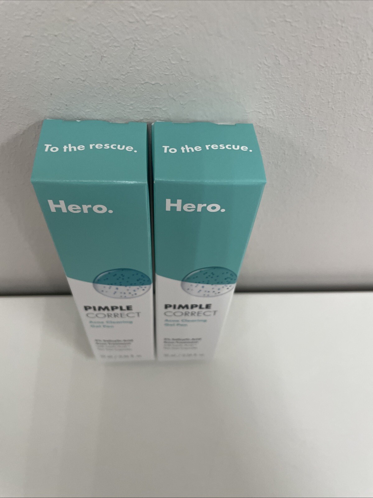 Lot of 2 Hero Cosmetics Pimple Correct Acne Clearing Gel Pen - 2% ...
