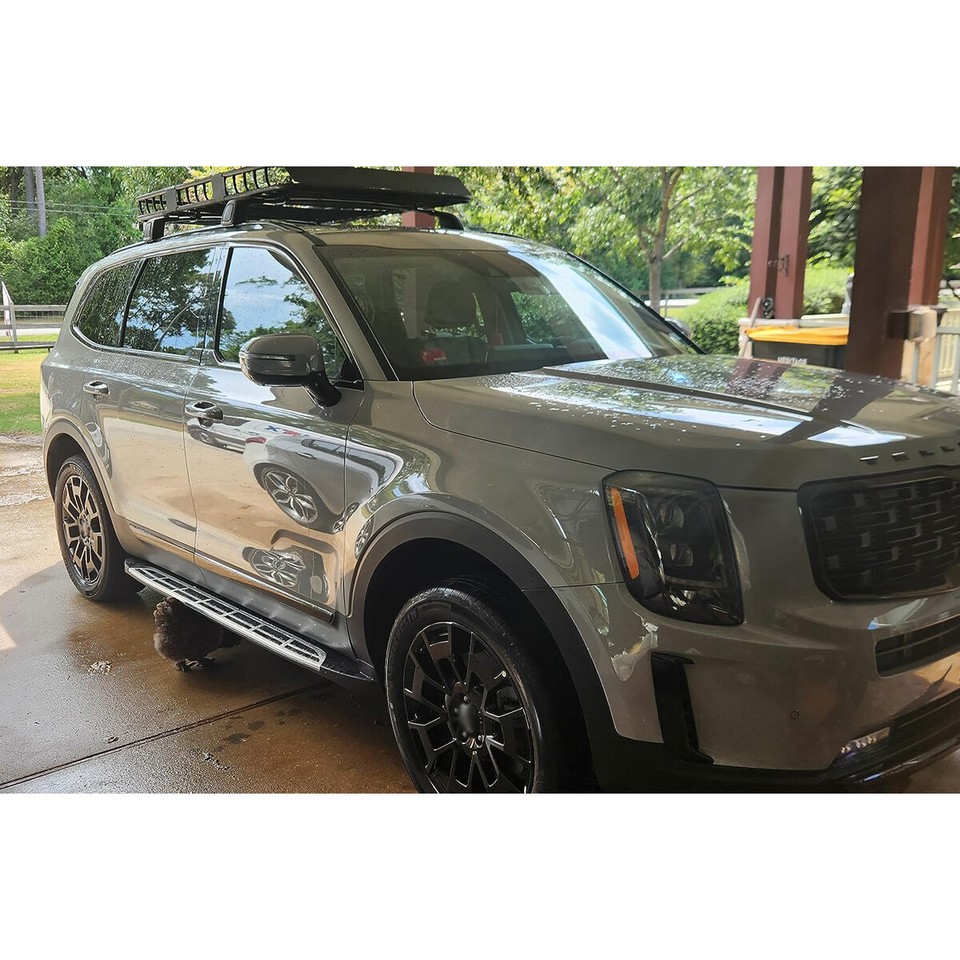 Running Boards Side Steps fit for KIA Telluride 2019-2025, No Drilling ...