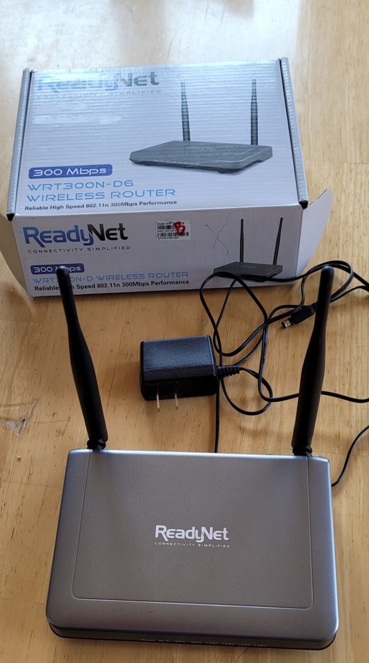 Ready Net WRT300N-D6 Wireless Router | eBay