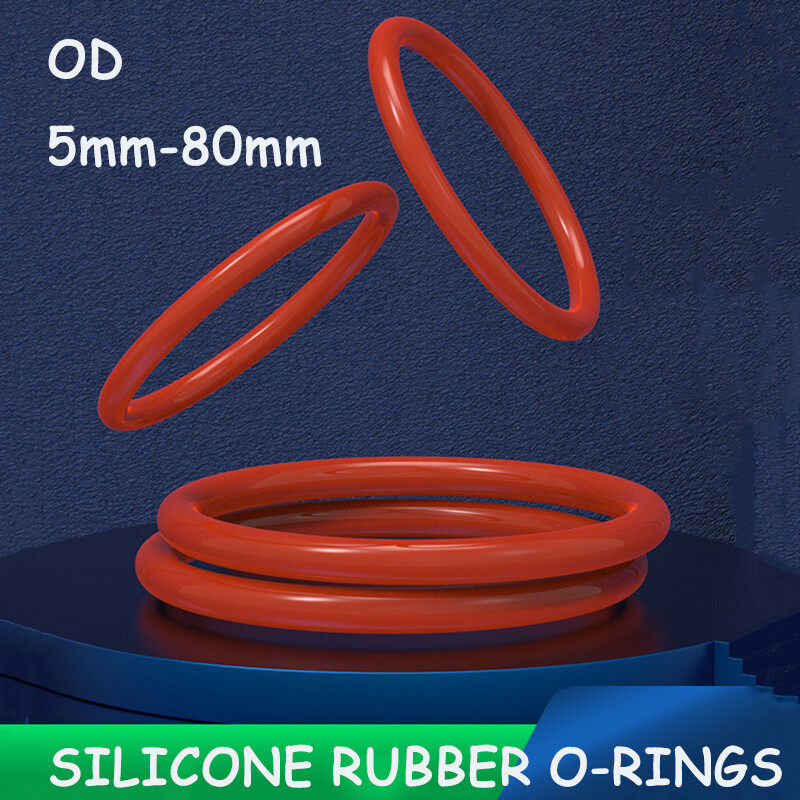 3mm Cross Section O Rings VMQ Silicone Food Grade 10mm-70mm ID High ...