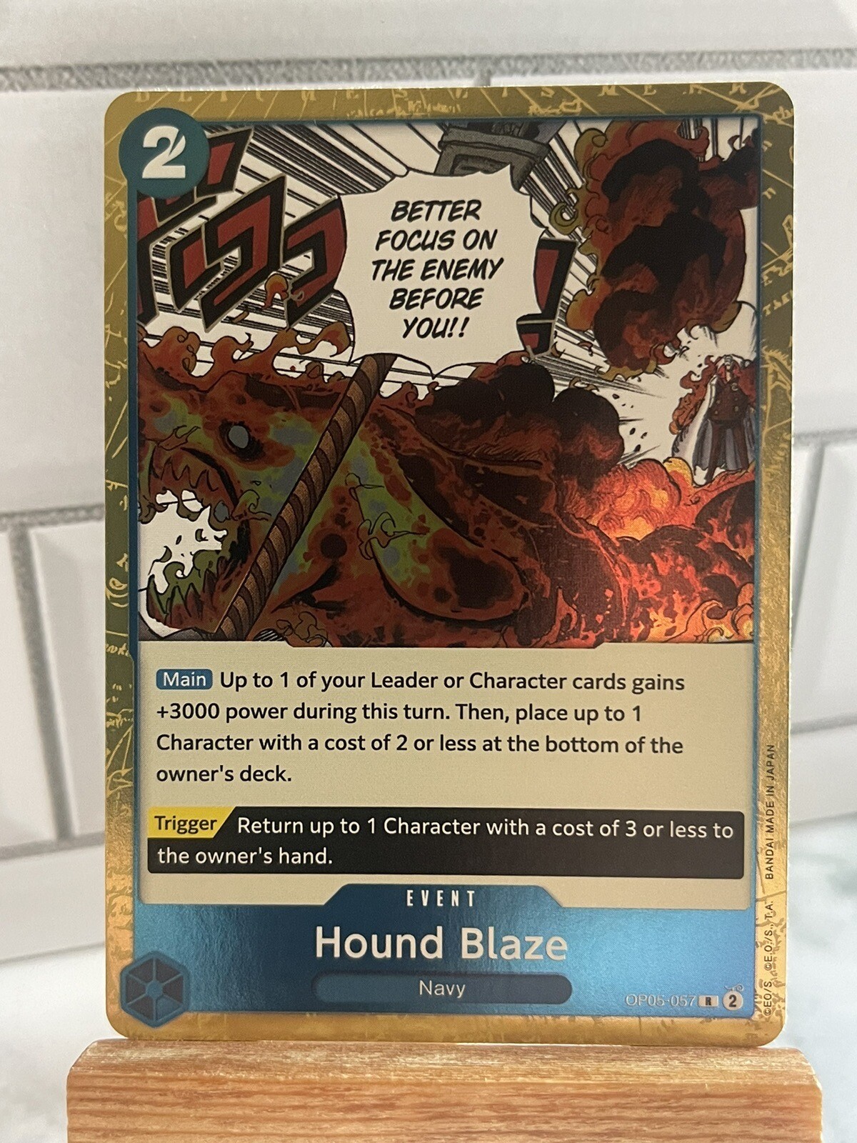 Hound Blaze OP05-057 R One Piece Awakening of the New Era English | eBay