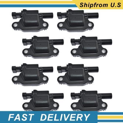 Set of 8 Ignition Coil For 12619161 Cadillac Chevrolet Express Camaro ...