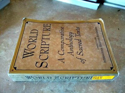 World Scripture : A Comparative Anthology of Sacred Texts FREE SHIPPING ...