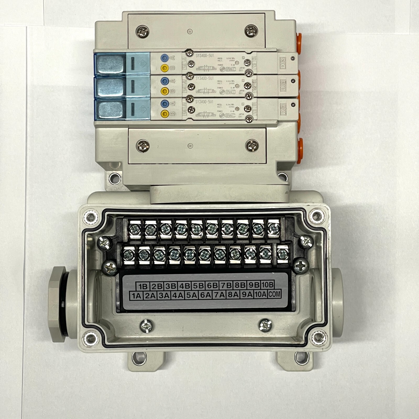 SMC Manifold Block Terminal Housing Assembly SY30M / VVQC1000-T0-1 ...