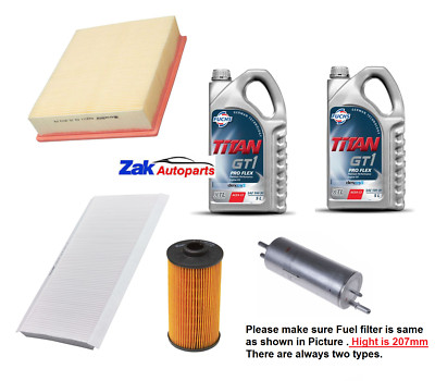 FOR BMW X5 E53 4.4i AIR OIL FUEL POLLEN FILTERS & ENGINE OIL SERVICE ...
