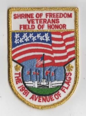 The 1991 Avenue of Flags Shrine of Freedom Veterans Field of Honor GMY ...