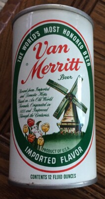 Van Merritt Beer The Worlds Most Honored Beer Can Peter Hand Chicago ...