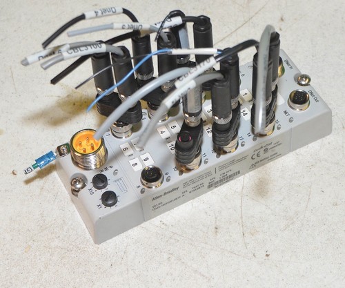 ALLEN BRADLEY DeviceNet Block 1732D-16CFGM12M12 Ser A | eBay