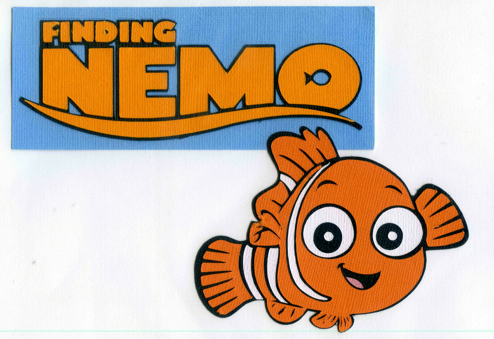 Disney Character "FINDING NEMO" Paper Scrapbooking Die Cut | eBay