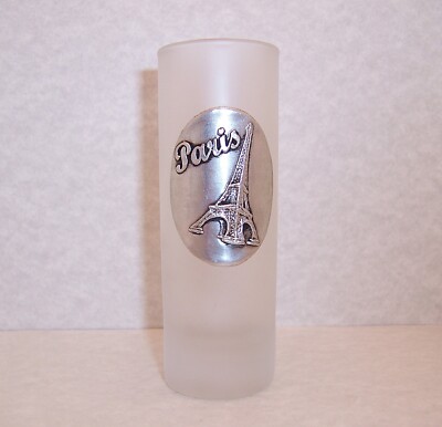 Shot Glass Shooter Paris France Eiffel Tower Gothic Notre-Dame ...