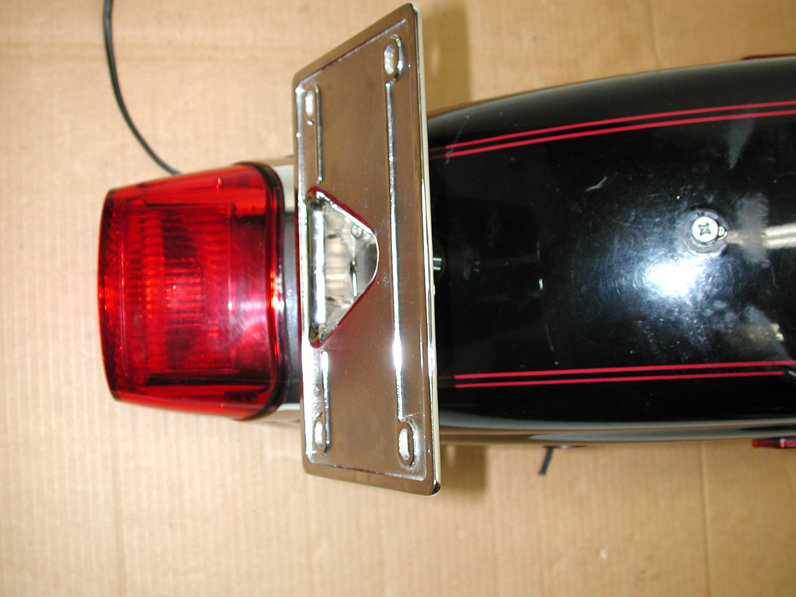 HARLEY DAVIDSON 1995+UP Sportster XL OEM Rear Fender & Light Assembly ...