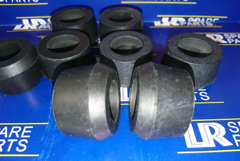 Land Rover Series 2/2A/3 - Rear Shock Absorber Bush Set x 8pc - 552819 ...