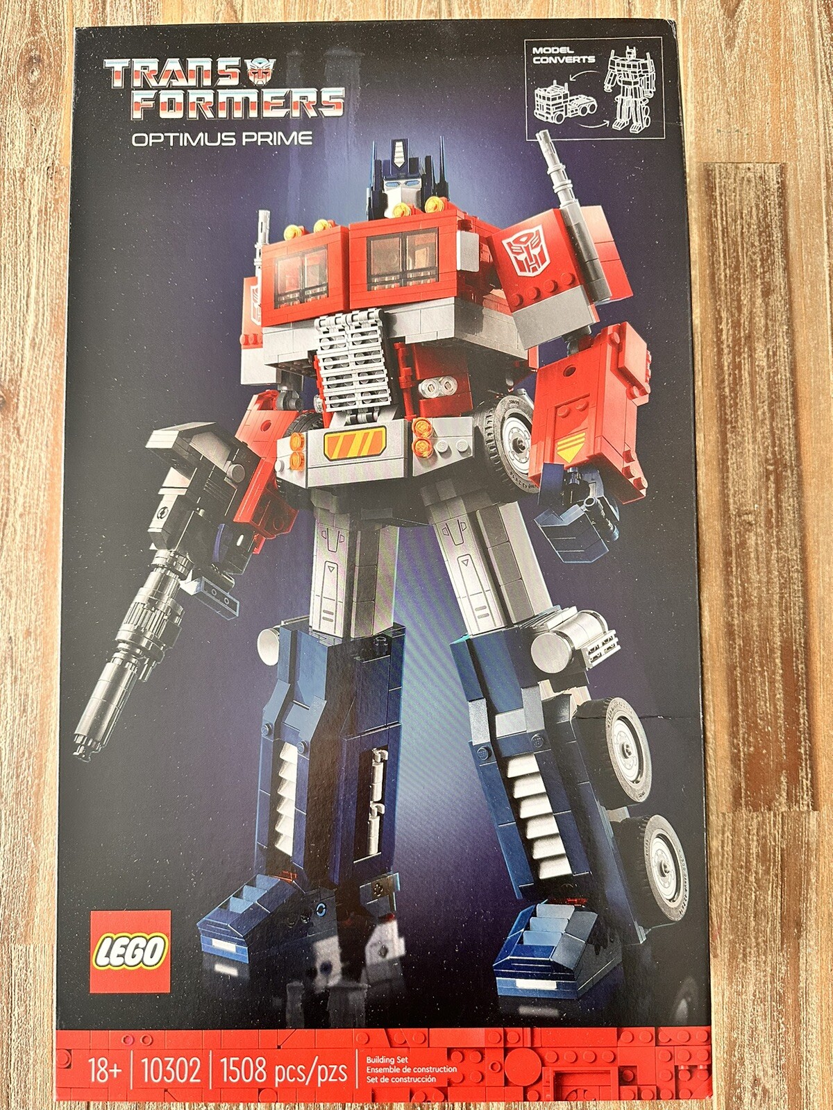 Lego Optimus Prime Lego Set Transformers Lego 10302 Brand New | eBay