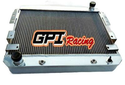 62MM 3ROW Alloy Radiator For Ford Mustang II V8 5.0L 302 1974-1978 75 ...